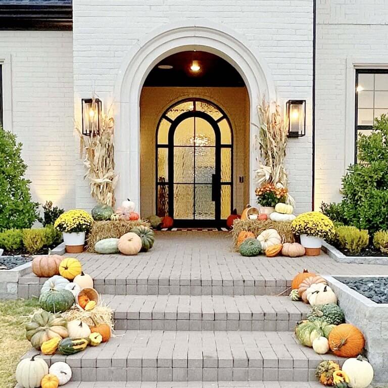Fall Pumpkin Displays for Homes & Businesses | Next Level